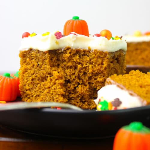Pumpkin Cake Recipe - Greedy Eats