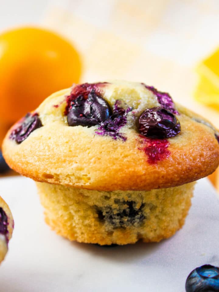 Lemon Blueberry Muffins Recipe - Greedy Eats