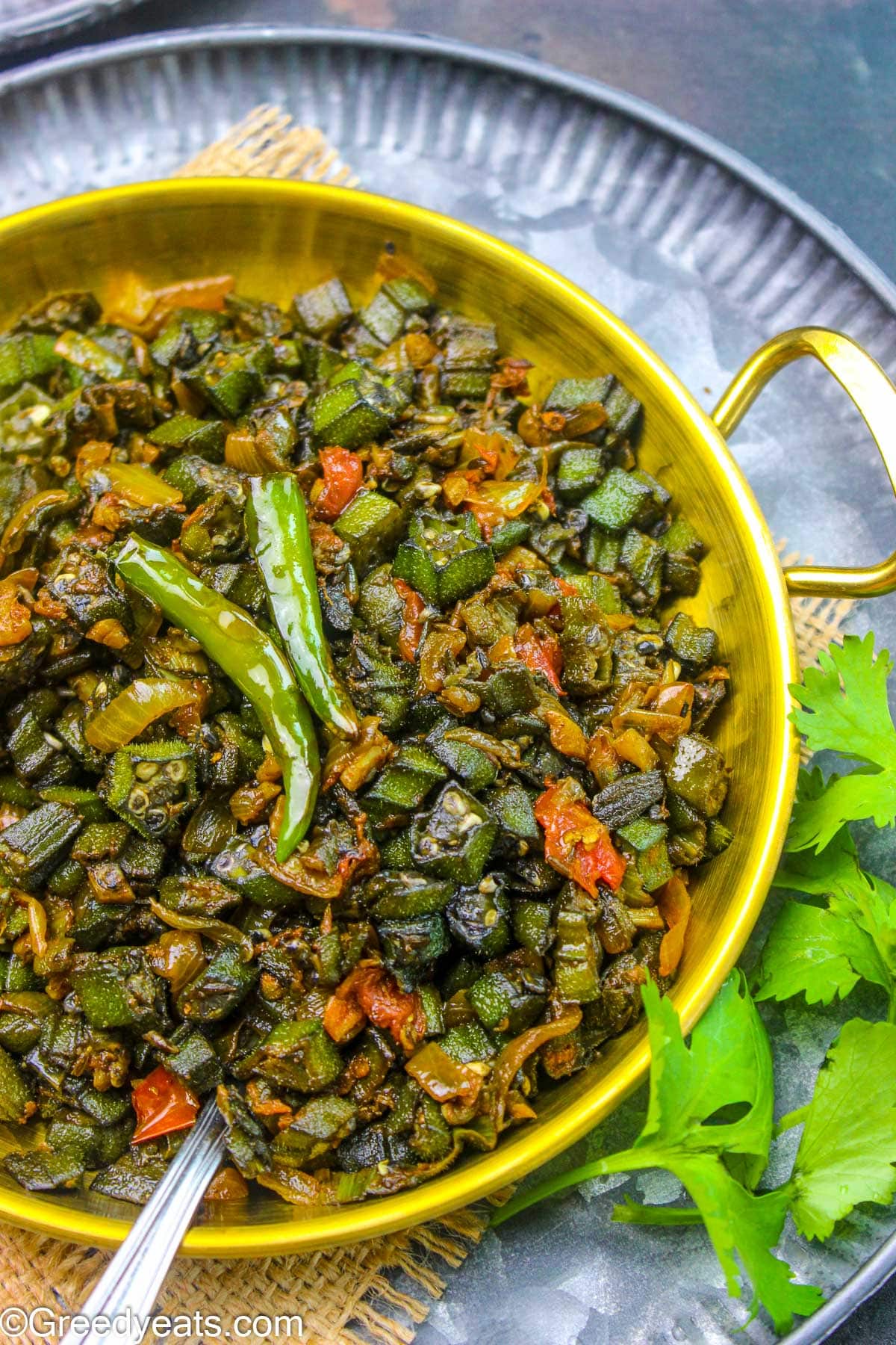 Bhindi Masala | Okra Recipe - Greedy Eats