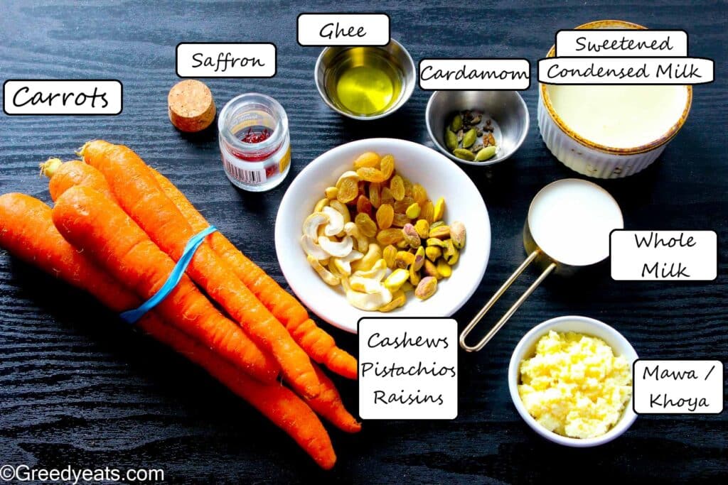 Gajar Halwa | Carrot Halwa - Greedy Eats