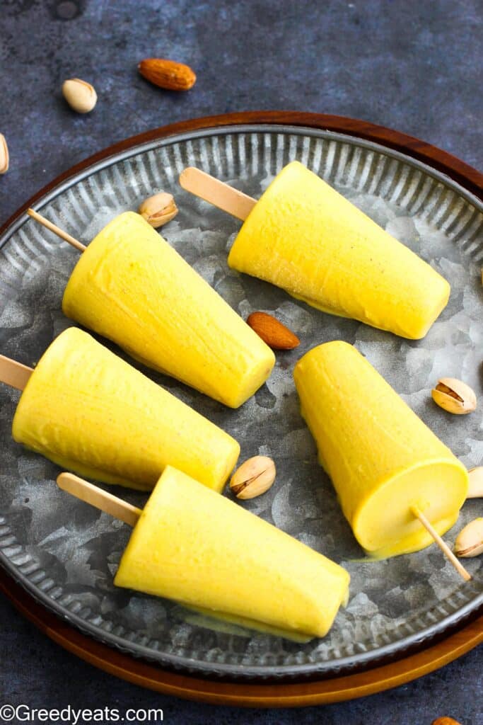 Kulfi Ice Cream | Kulfi Recipe - Greedy Eats