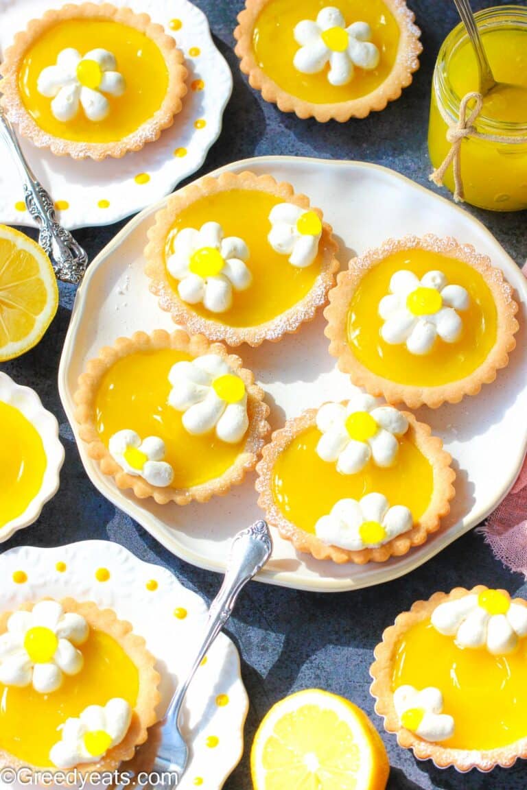 Lemon Tartlets | Greedy Eats