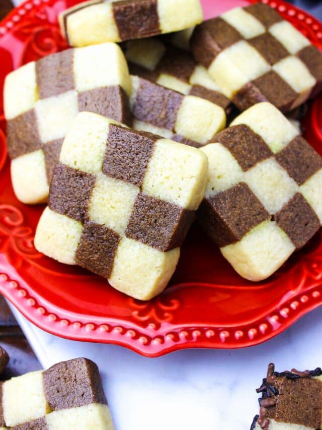 Checkerboard Cookies