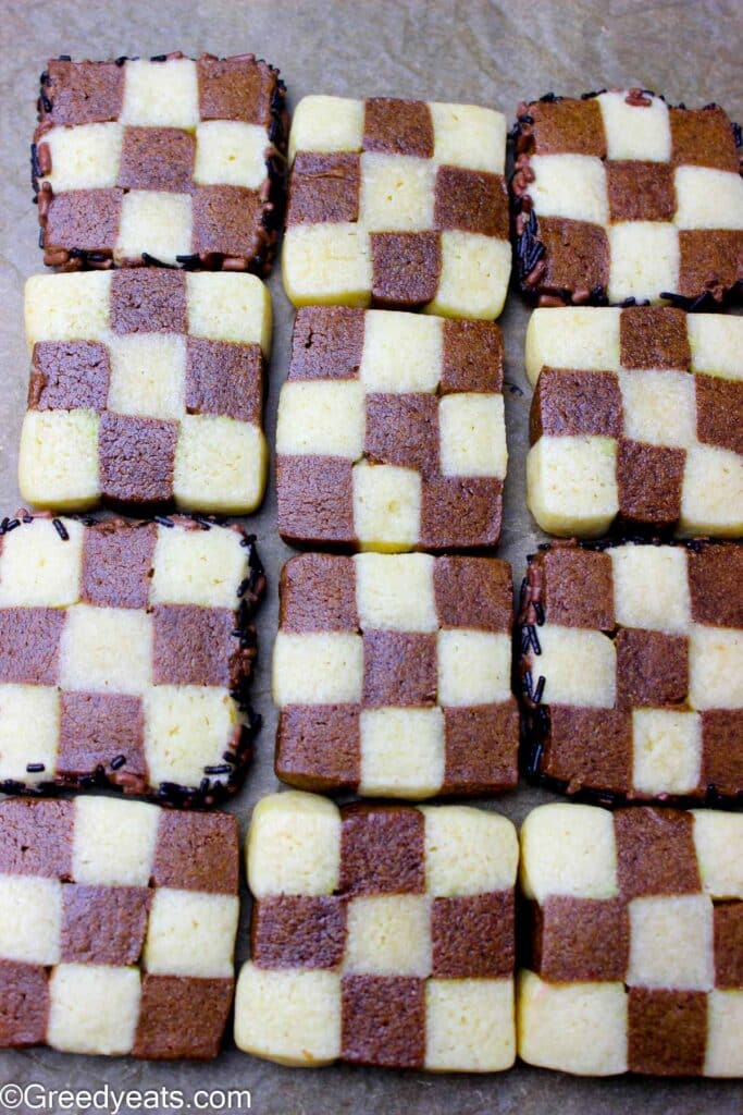 Checkerboard Cookies