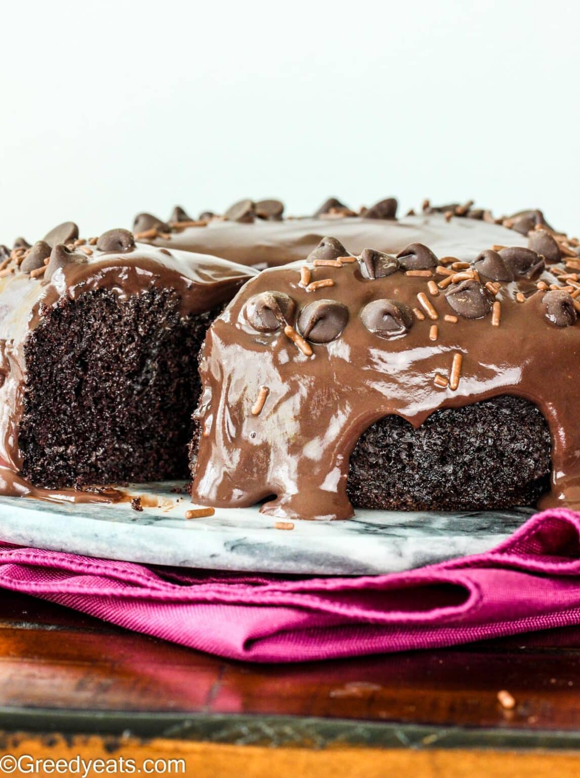 Chocolate Ganache Cake